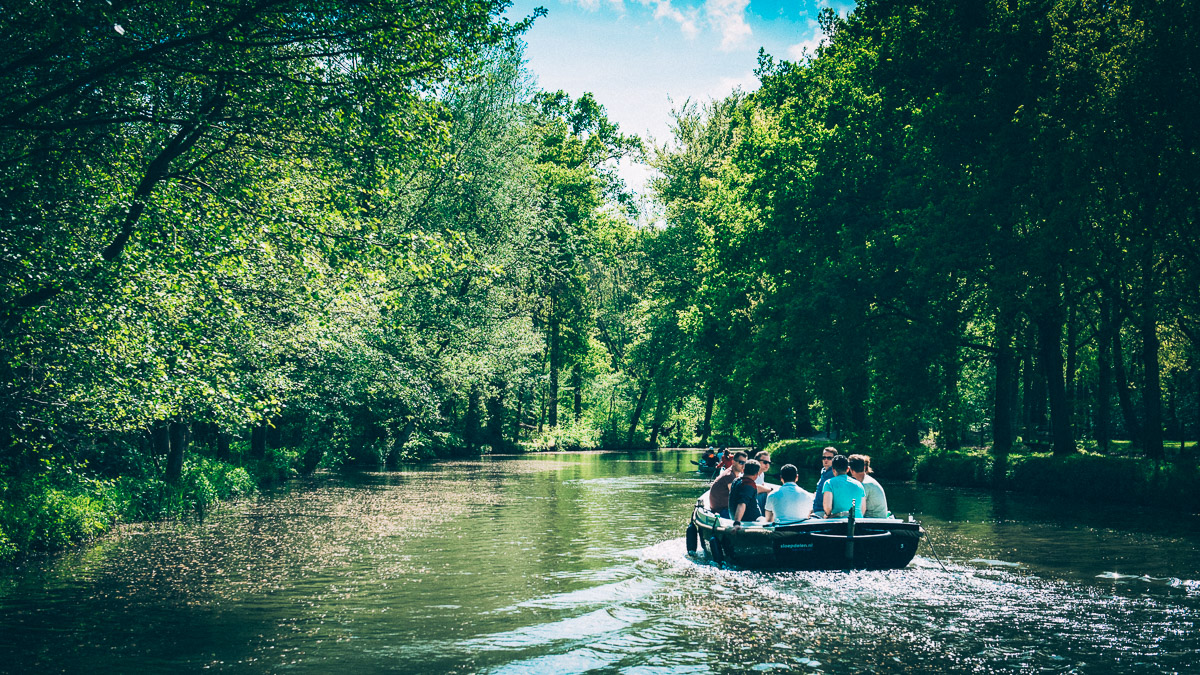 Kromme Rijn route: 4 uur - Sloepdelen